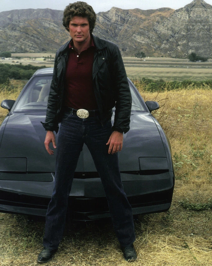 David Hasselhoff Knight Rider Car