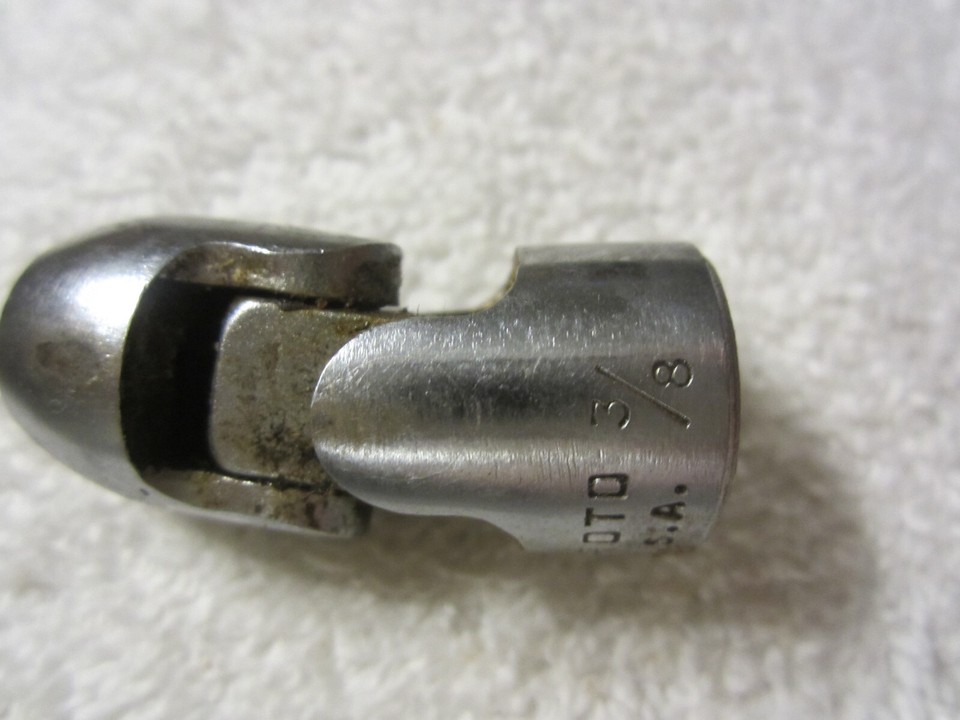 3/8" Proto 5273 USA tool,knuckle, Swivel Socket, 3/8" Drive, 6 Point ...