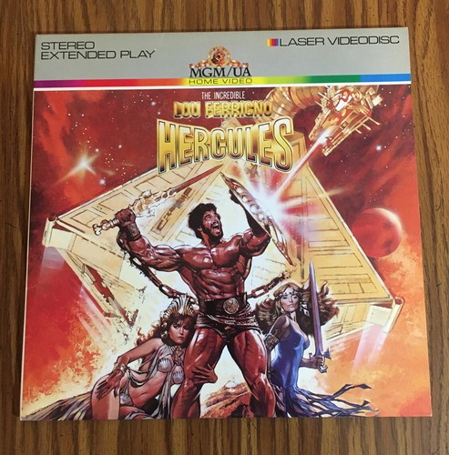 Hercules Laserdisc Lou Ferrigno 1984 LD | eBay