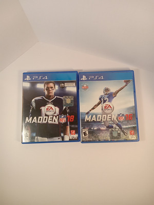 PS4 Game Bundle. Madden 2K16 And Madden 2K18. | eBay