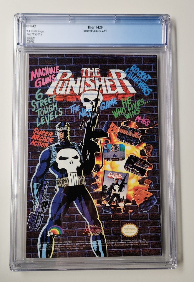 Thor #429 CGC 9.8 New Slab - Juggernaut, Ghost Rider & Excalibur | eBay
