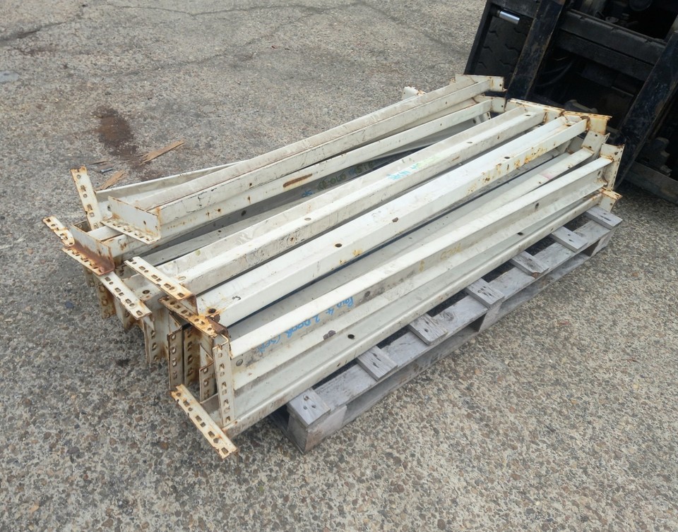 Pallet Racking Heavy Duty Racking 8 Uprights 20 Bars 188x175x85 cm ...