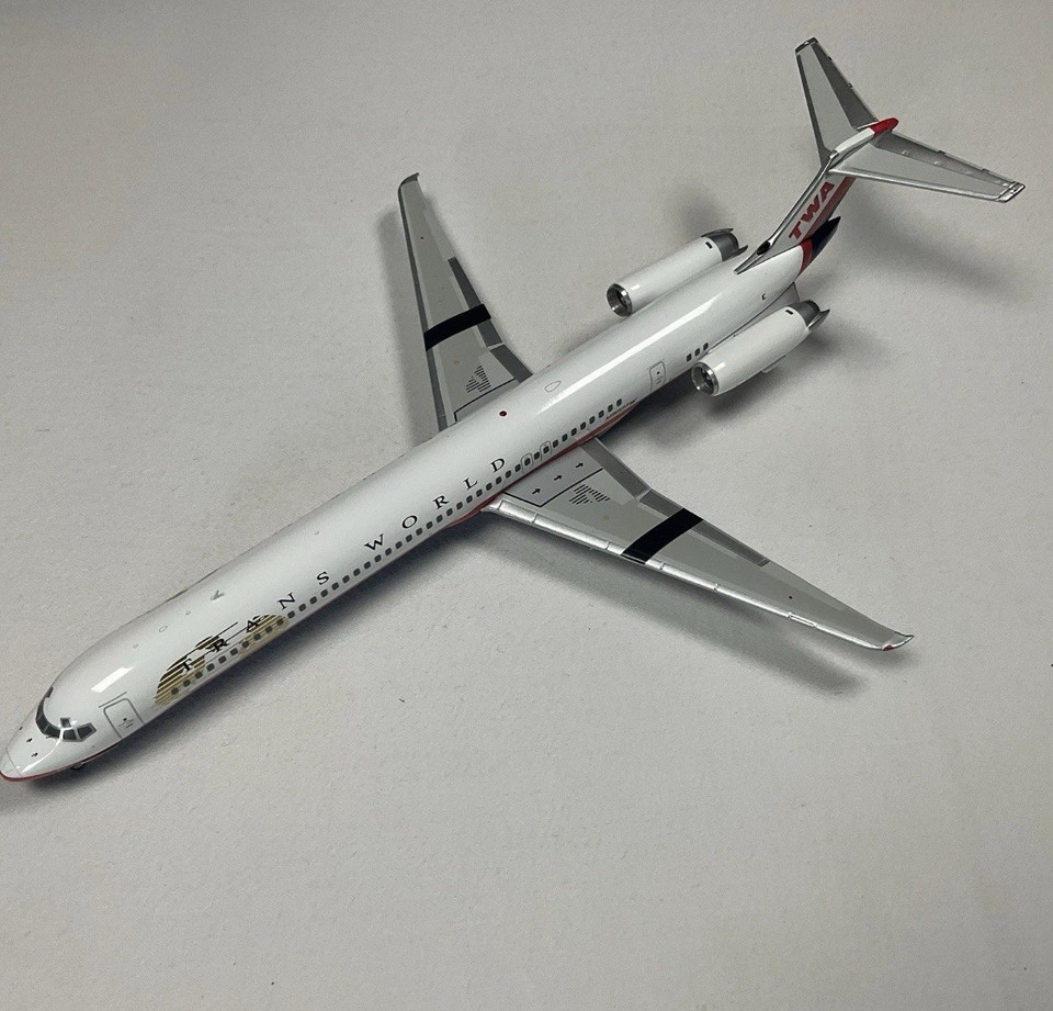 Gemini Jets G2TWA911 TWA McDonnell Douglas MD-82 N960TW 1:200 Model | eBay