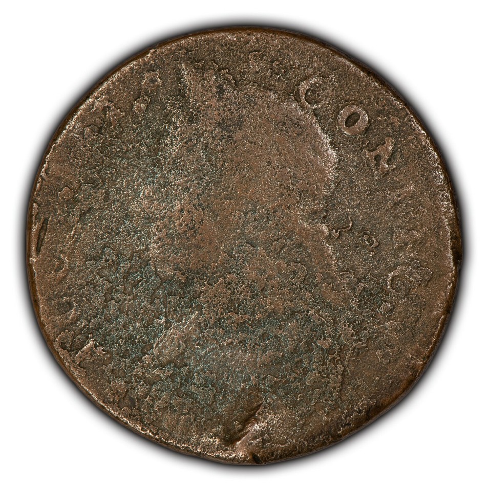 1787 Connecticut Colonial Copper CONNFC AUCTORI - Very Rare - Breen-851 ...
