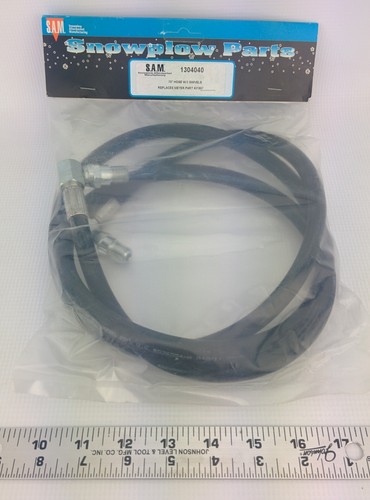 S.A.M. 1304040 70" Hose w/2 Swivels Snowplow Aftermarket Manufacturing ...