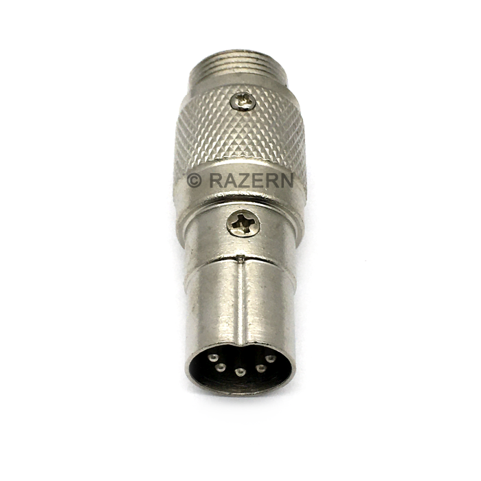 NEW 4-Pin Cobra Microphone to 5-Pin DIN Adapter For Realistic Cybernet ...