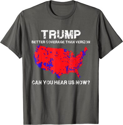 Trump Better Coverage Than Verizon Political Gift Unisex T-Shirt | eBay