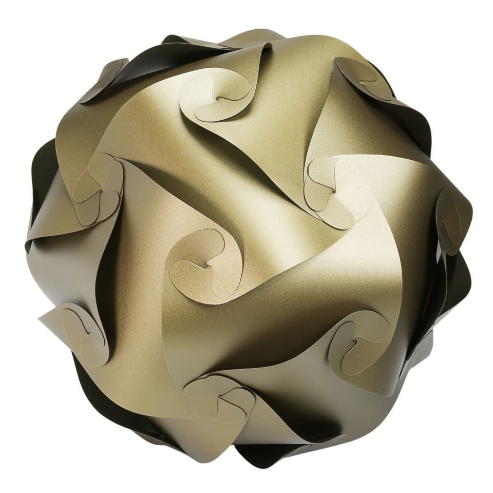 LARGE 17"/40cm 30 Pieces Solid Colors Puzzle Lights Infinity DIY Jigsaw ...