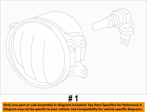 81210-0D042 Toyota Lamp assy, fog, rh 812100D042, New Genuine OEM Part ...