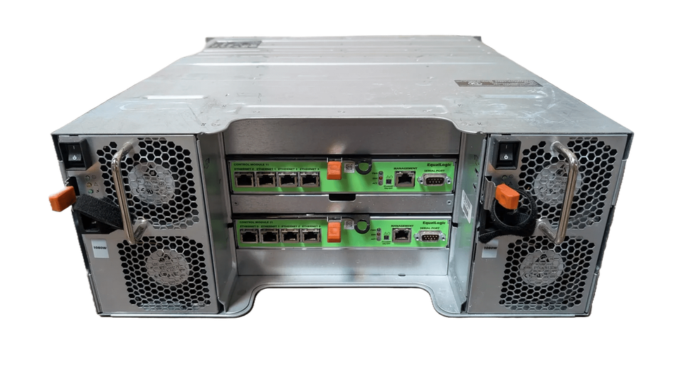 Dell EqualLogic PS6100 2x 1080w PSU / 2x 7V250 Controllers 3.5" 24 Bay ...