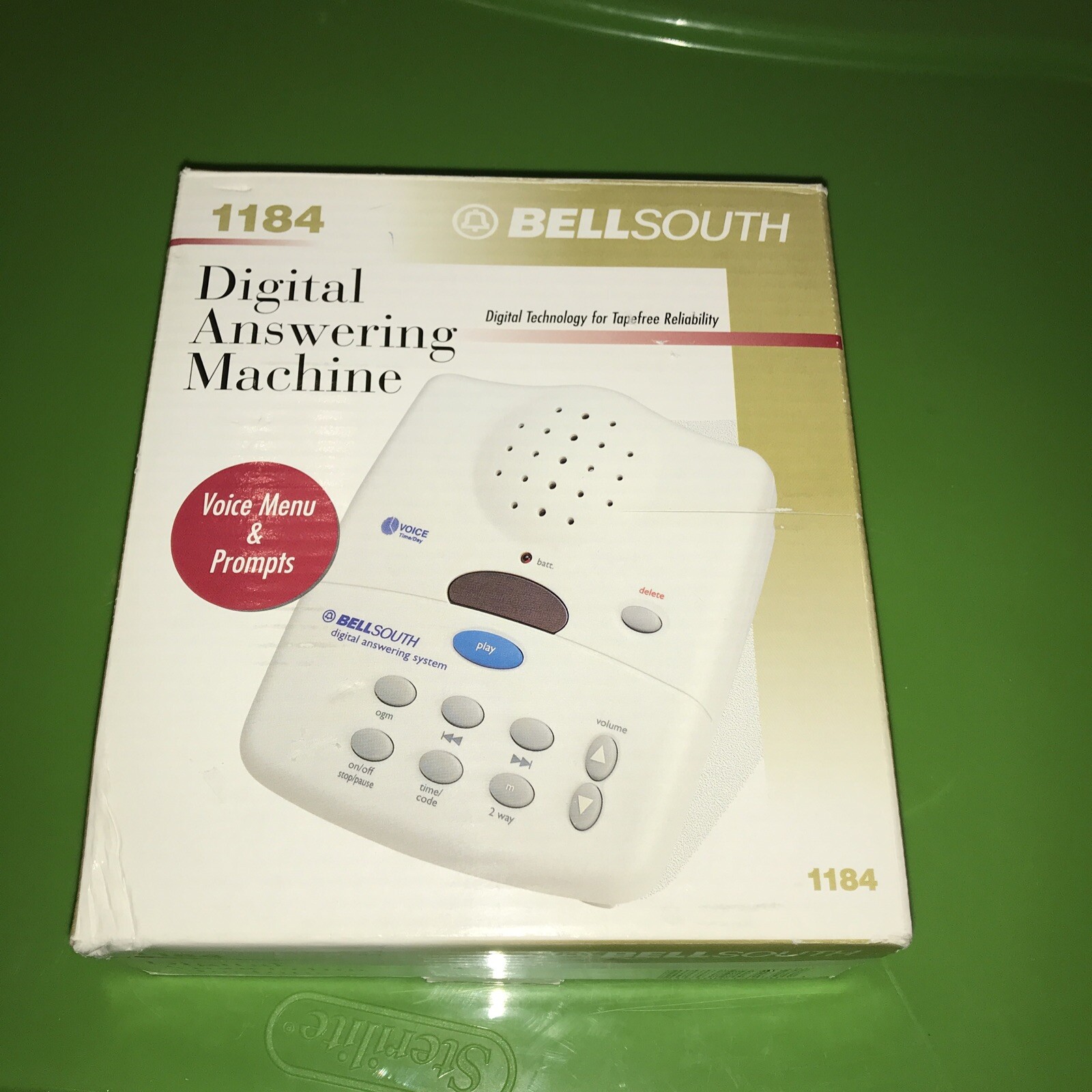 BellSouth 1184 Voice Time/day Stamp Digital Answering Machine for sale ...