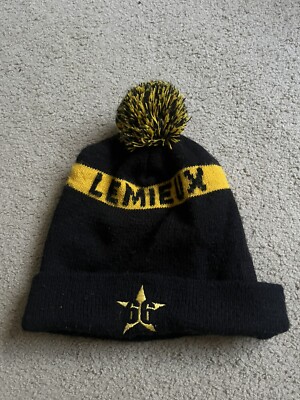 Mario Lemieux Hat Knit Beanie Pittsburgh Penguins Pom Pom Boggin NHL ...