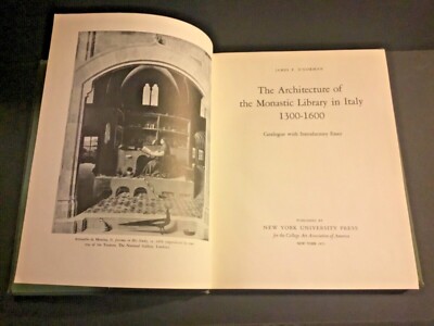 Vintage Catholic Book - The Architecture of the Monastic Library - 1972 ...