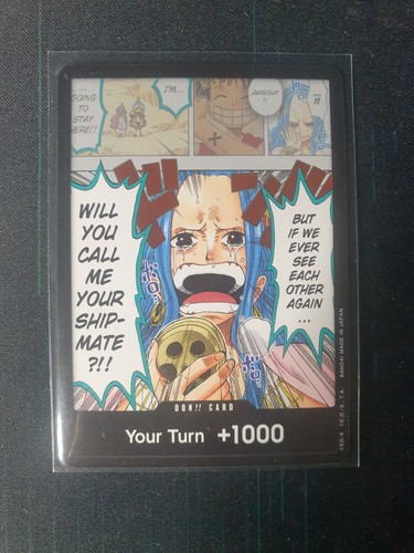 Vivi DON!! Card - OP04 - Kingdoms of Intrigue English - One Piece TCG ...