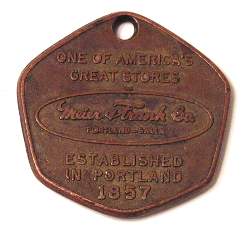 Vintage Oregon Centennial Token Meier & Frank Portland Salem Coin ...