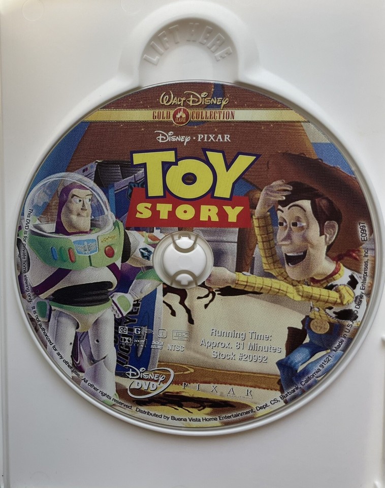 Toy Story 2 Pack DVD Toy Story (1995) And Toy Story 2 (1999) Disney ...