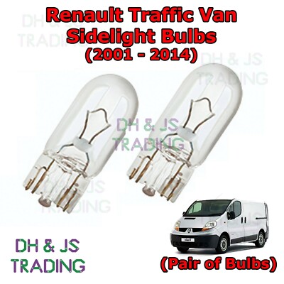 For Renault Trafic Front Sidelights Parking Lights Side Light Bulbs Van ...