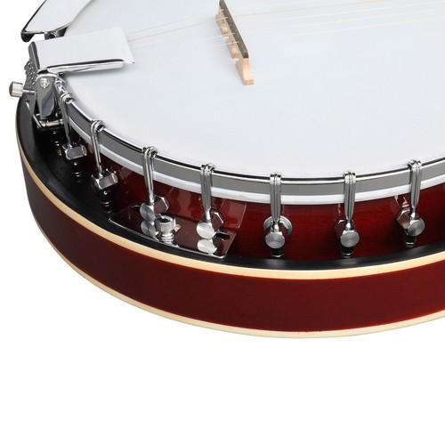 5 String Banjo Right Handed Solid Sapele Back Mahogany Neck Premium ...