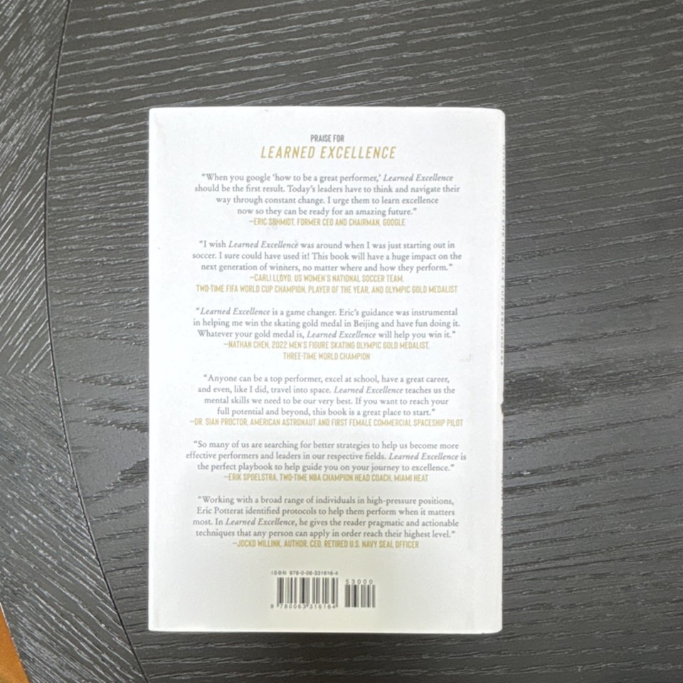 Learned Excellence by Eric Potterat & Alan Eagle Hardcover 2024 ...