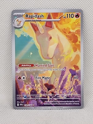 Rapidash 189/182 Sv10: Destined Rivals Alternate Art 2025 Pokemon | eBay