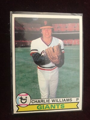 1979 Topps #142 Giants Charlie Williams Baseball Card | eBay