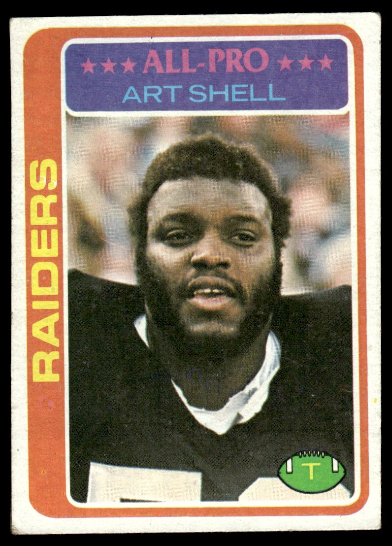 1978 Topps Football Card Art Shell Oakland Raiders #460 | eBay