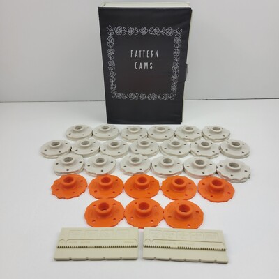 Vintage Sears Kenmore Pattern Cams Lot Of 27 Sewing Machine Storage Box ...