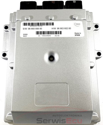 COMPUTER ECU VISTEON DUCATO JUMPER BOXER 2.2 9666089880 9666360280 PLUG ...