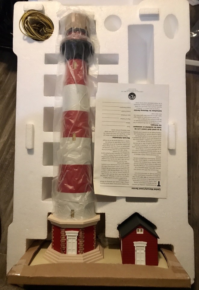 LIONEL O GAUGE~OPERATING LIGHTHOUSE #6-24135~Open Box~Missing Metal ...