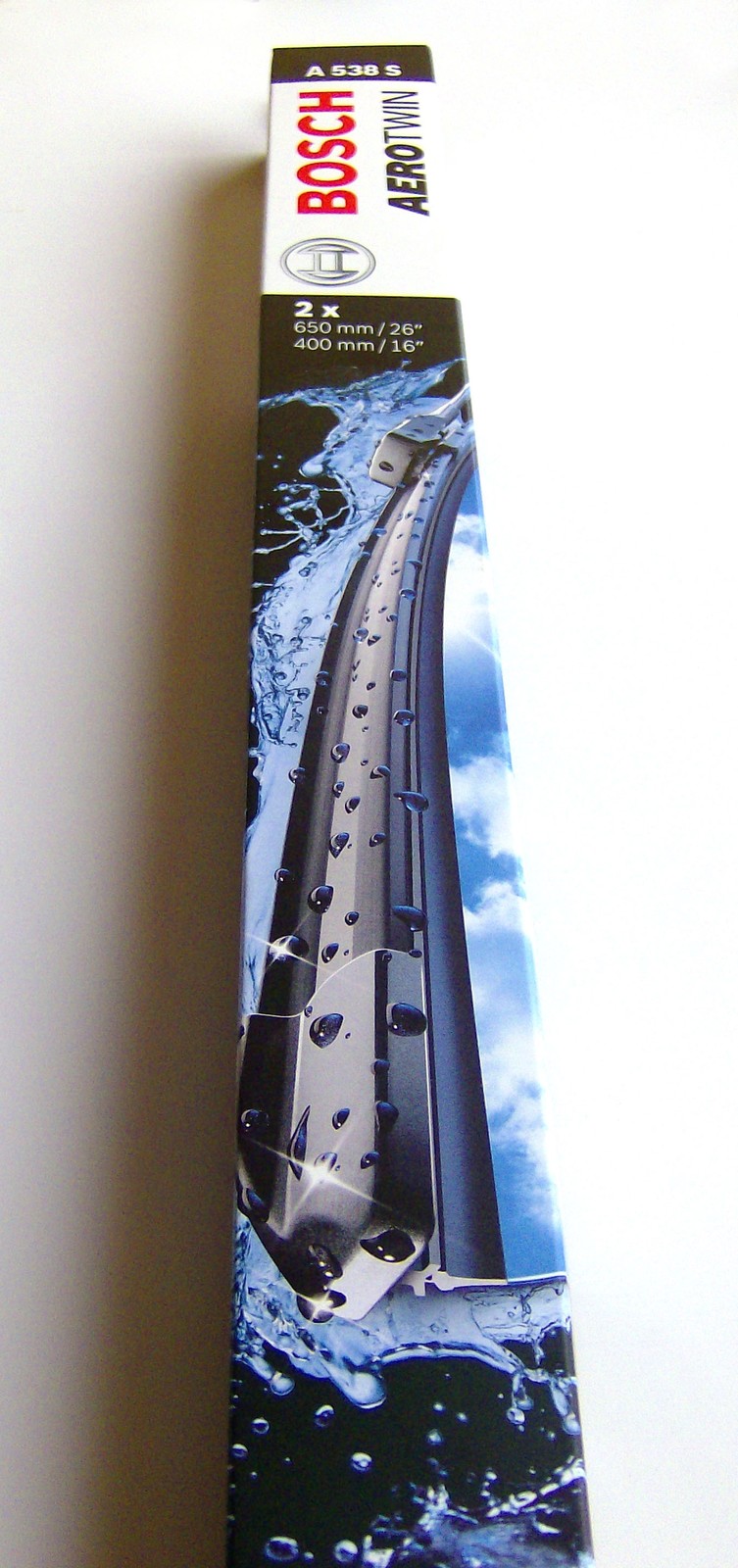 BOSCH wiper blade 3397007538 -hp5 A538S Aerotwin Pair 650/400mm | eBay