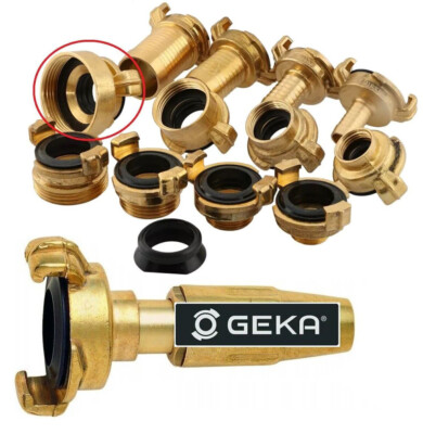 Brass GEKA Type Hose Quick Connect Adapter Claw Fitting Pipe Splitters ...