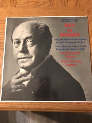 Bach By Ormandy Album | eBay