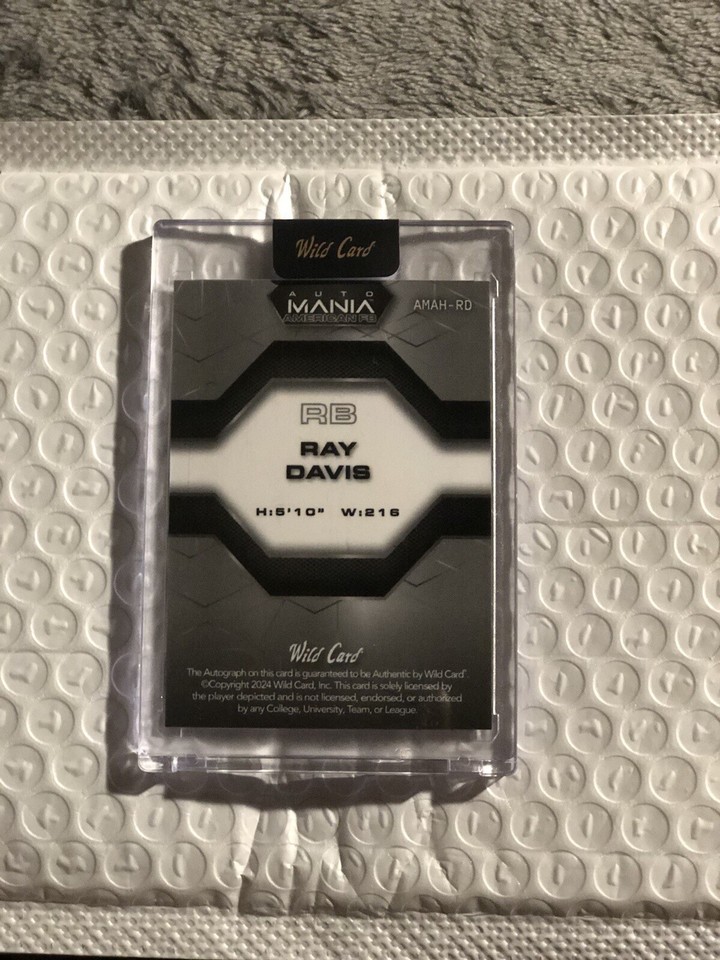 ray davis autograph | eBay