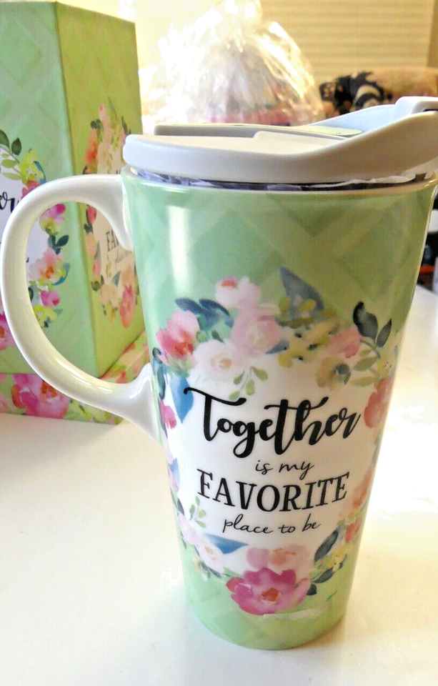 Cypress Refresh Ceramic Travel Mug Cup & Lid Together is My Favorite ...