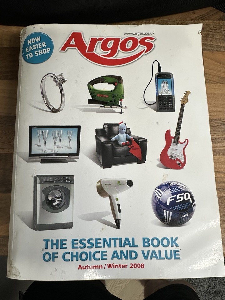 Argos Autumn / Winter 2008 Catalogue | eBay UK