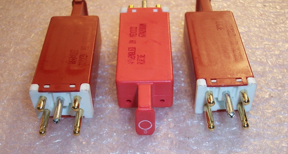 QTY (3) R3C3E MARCONI 5 PIN PROTECTOR MODULE FOR BELL OPERATING ...