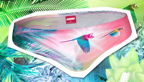 Men's Swimming Bikini Low Rise Swimwear Trunks Boxers Briefs Swimsuit S ...