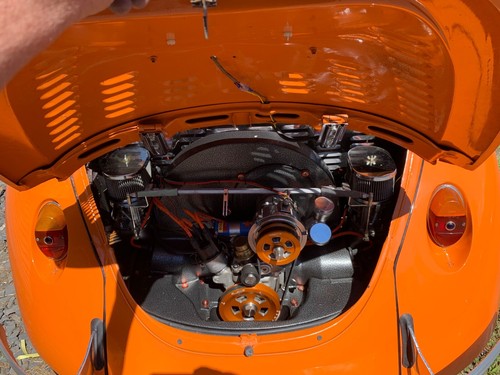 1968 vw bug custom, orange 2275 engine, performance transmission, 2000 ...
