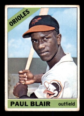 1966 Topps Baseball #48 Paul Blair GD *e1 | eBay