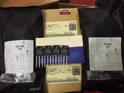 ORIGINAL 1PCS 2SK1529+1PCS 2SJ200 TO-3P Pair Transistors K1529/J200 New ...