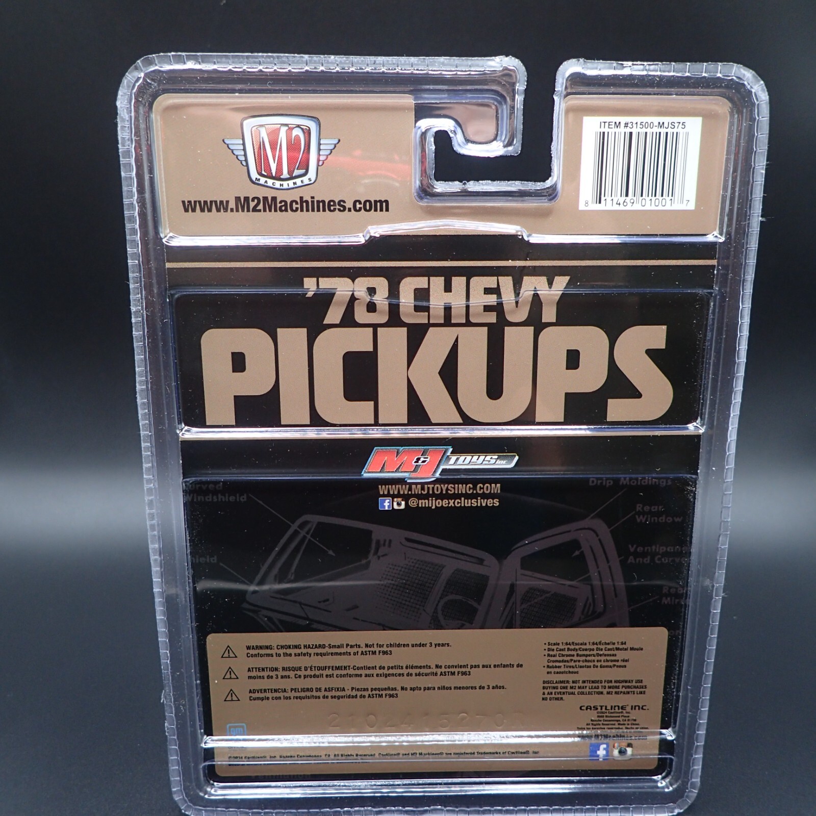 2024 M2 MACHINES 1978 CHEVROLET SINGLE CAB SILVERADO 3O DUALLY MIJO ...