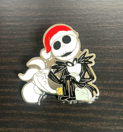 New! Disney Nightmare Before Christmas Jack Skellington Santa Zero Pin ...