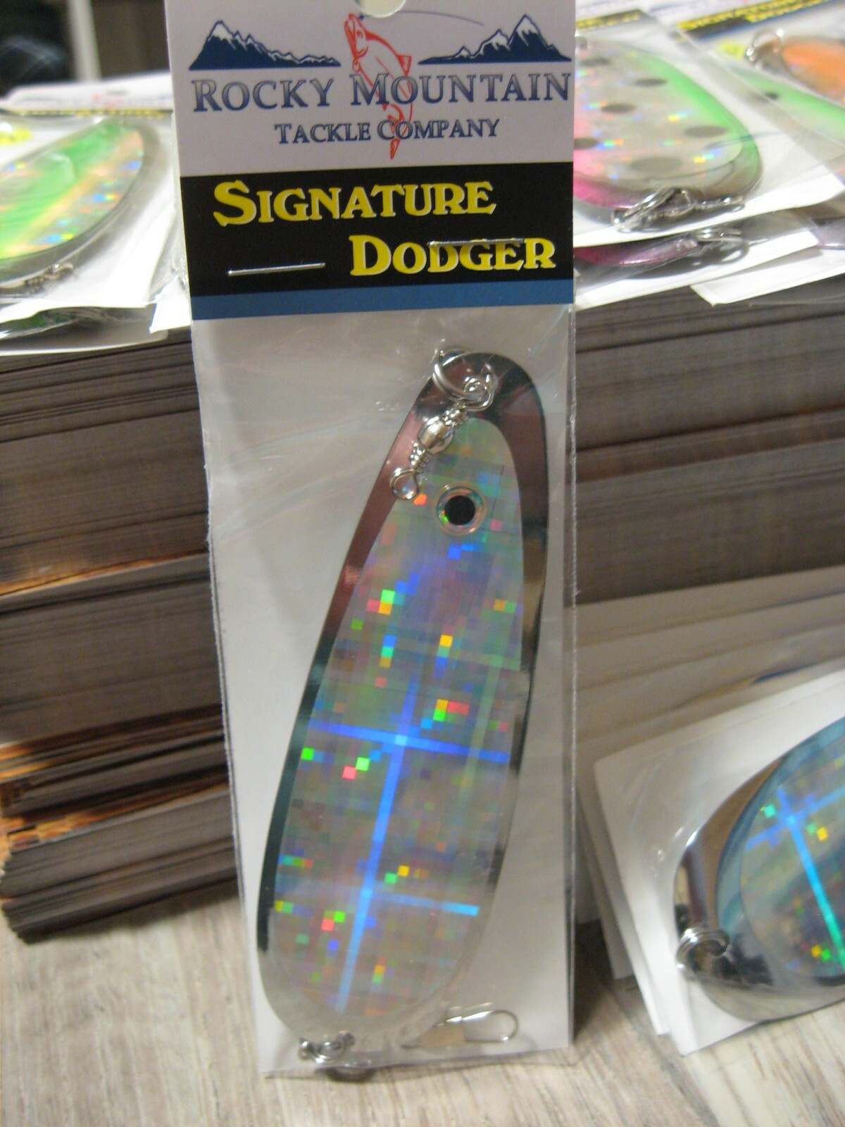 RM 4.25" Signature Trolling Dodger Fishing Flasher Hyper Plaid 79122 | eBay