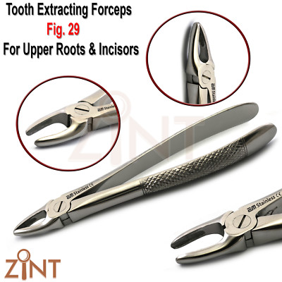 Dental Upper Roots Extracting Forceps Fig. 29 Oral Surgery Extraction ...