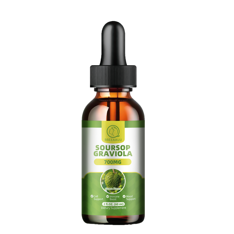 Pure Soursop Graviola Extract Liquid Drops Support Regeneration, Immune ...