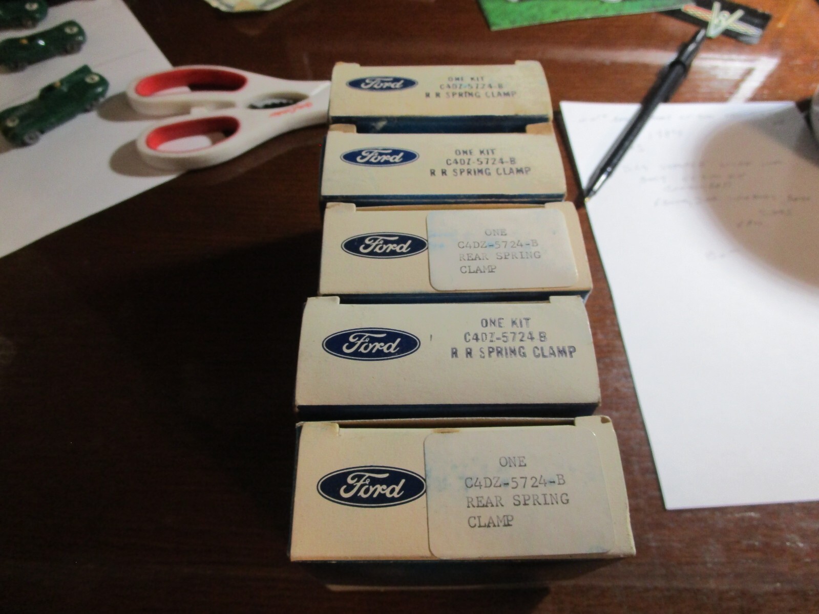 FORD NOS 1960'S REAR SPRING CLAMP KITS-5 KITS C4DZ-5724-B | eBay