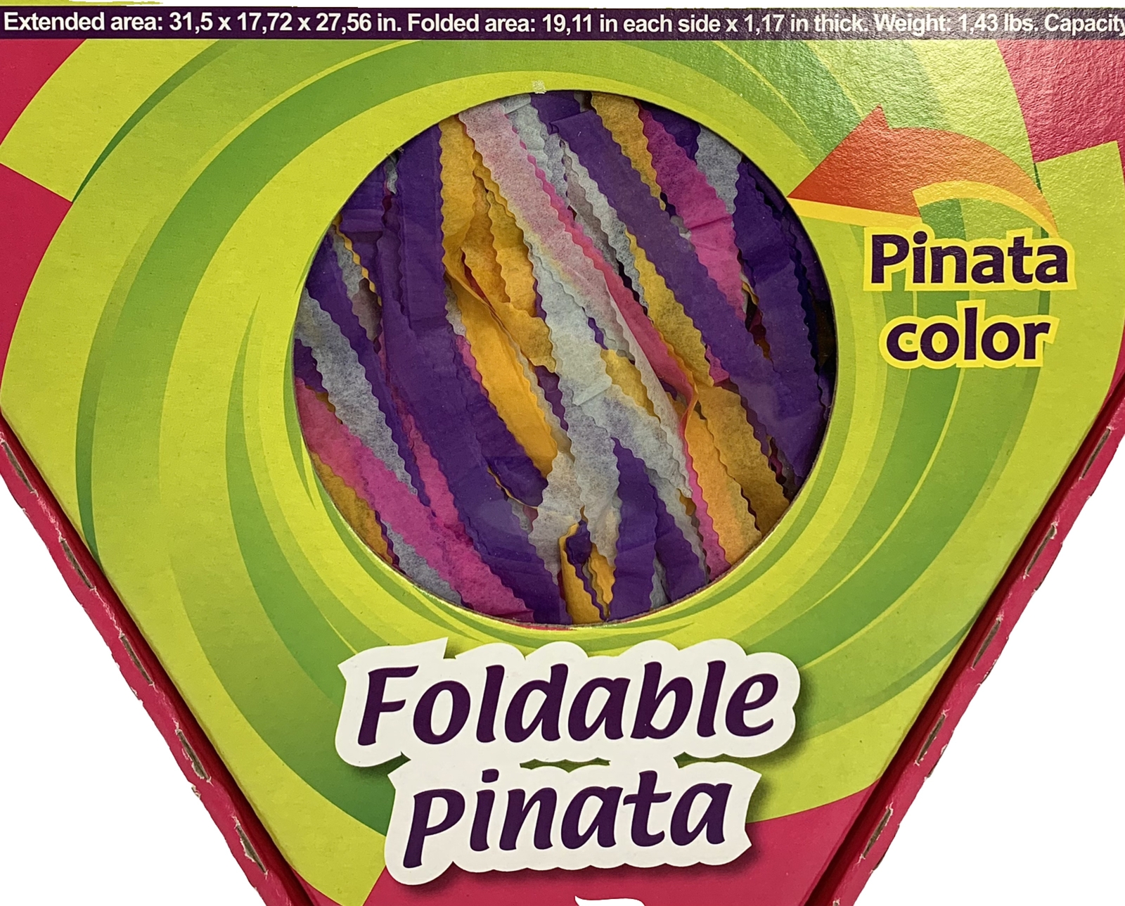 Lot Of 2 Piñatas • Piñata2Go 5-Point Star Pop Up Foldable Piñata ...