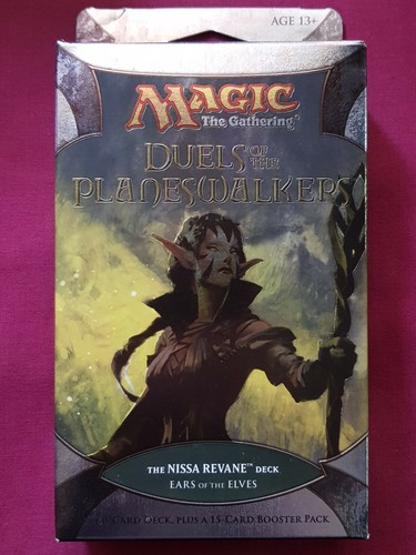 Magic The Gathering DUELS OF THE PLANESWALKERS EARS OF ELVES INTRO DECK ...