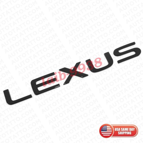 22+ Lexus Trunk Lid Letter Logo Badge 3D Emblem F-Sport Car Decorate ...