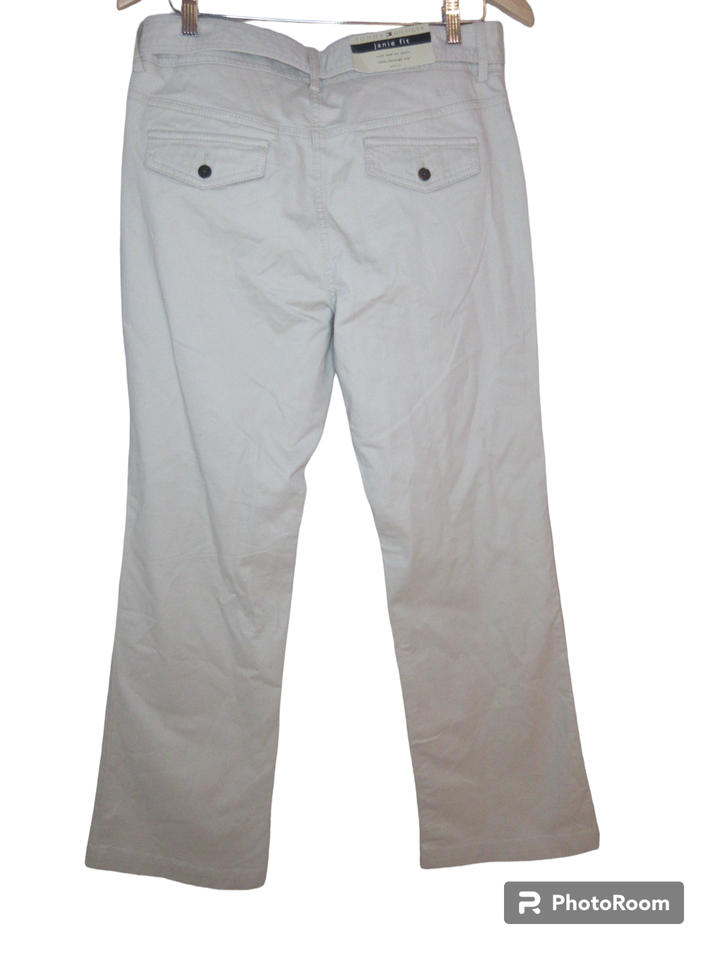 Sz 12 NWT Tommy Hilfiger Janie Fit Khaki Stretch Comfort Dress Pants ...